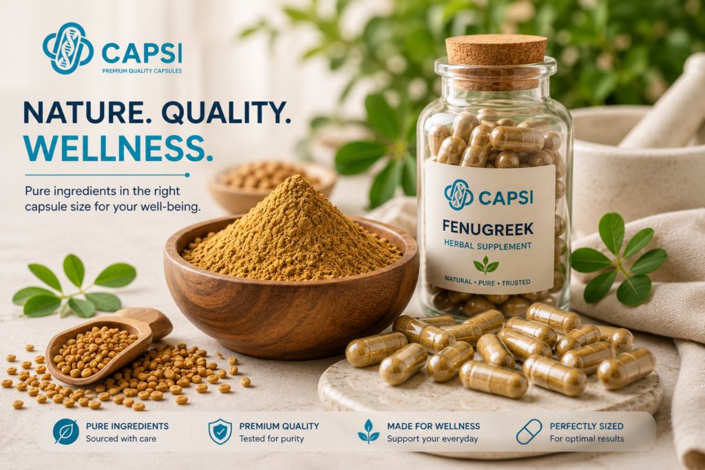 Best Capsule Size for Fenugreek